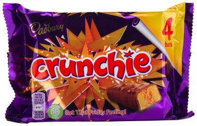 Cadbury Crunchie 4 pack