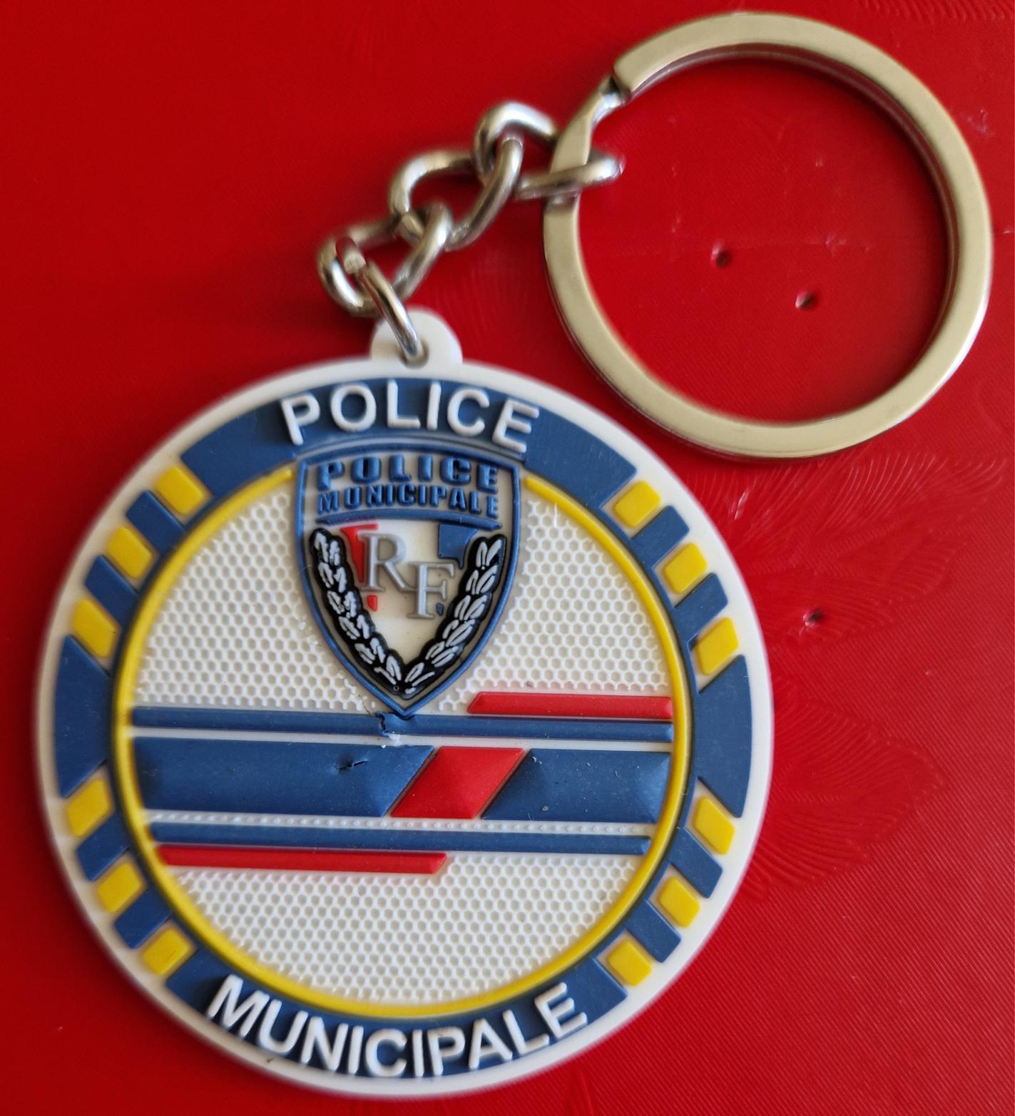 Porte-clés pvc PM rond
